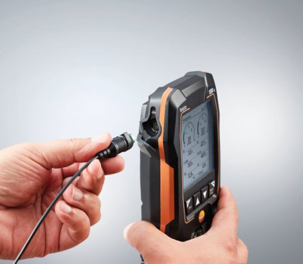 testo 550s Basic Kit - Smart digital manifold with fixed cable clamp ...